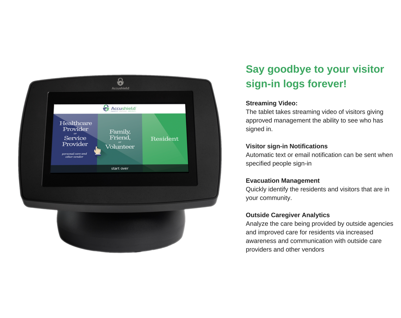 Say goodbye to your visitor sign-in logs forever! (1) - Accushield