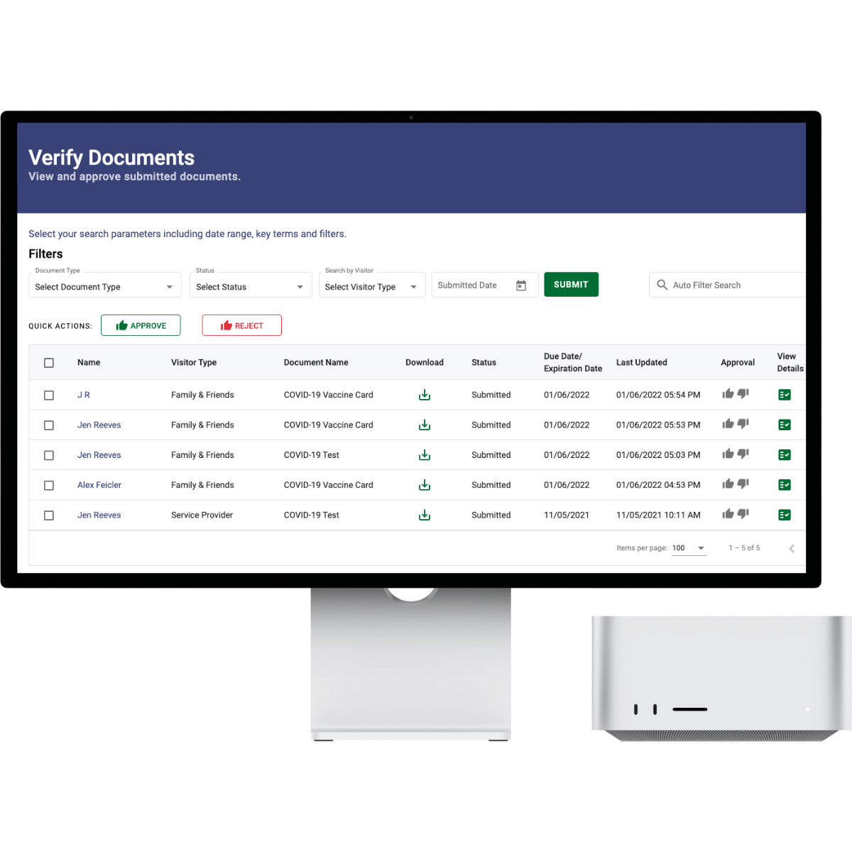 Visitor Management for Senior Living, Skilled Nursing & Healthcare