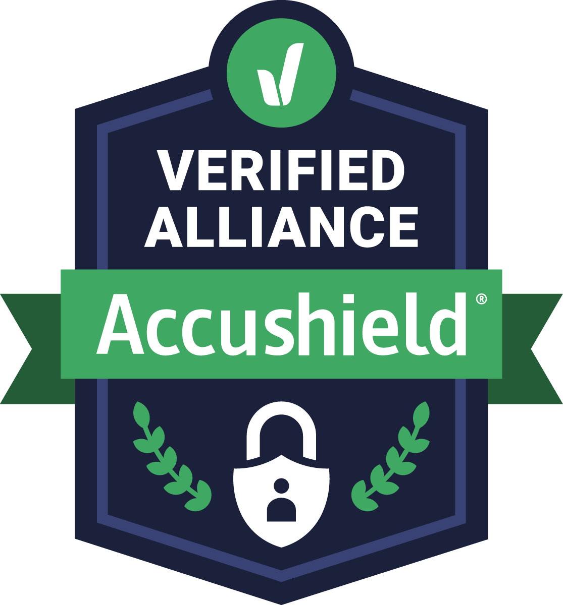Accushield Verified Alliance Emblem