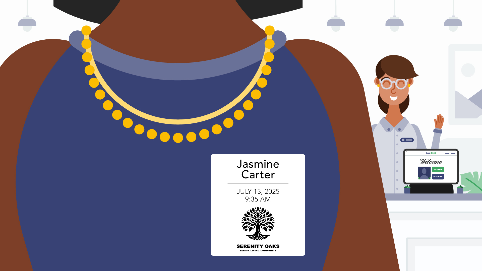 Name Badges: A Simple Way to Strengthen Senior Living Safety - Accushield