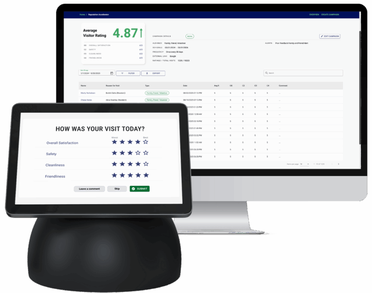 Visitor Sign In & Entry Management for Senior Living | Accushield
